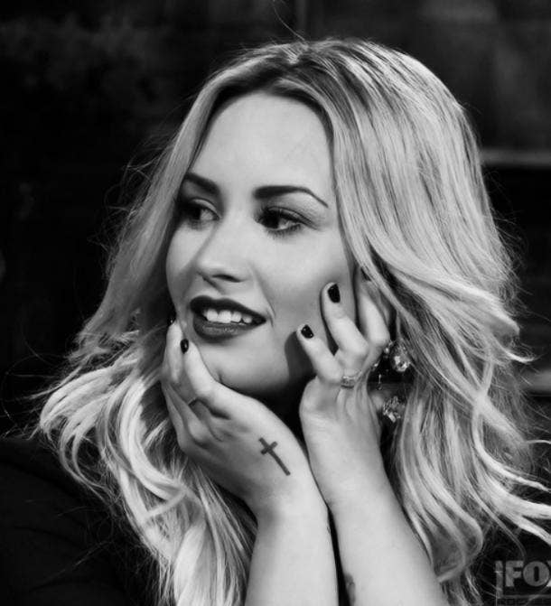 All Photos Of Demi Lovatos Tattoos And Their Meaning And Symbolism Yourtango